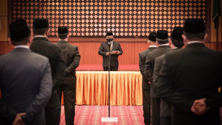 Prof Mujiburrahman Resmi Dilantik Jadi Rektor UIN Ar Raniry Banda Aceh