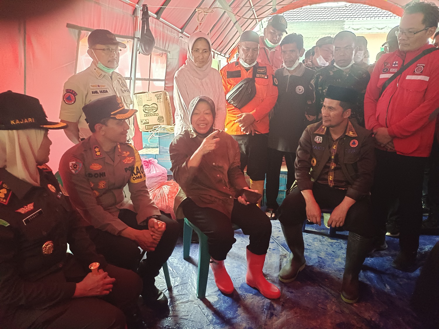 Ke Agara, Mensos RI Janji Normalisasi Sungai-sungai Penyebab Banjir Bandang