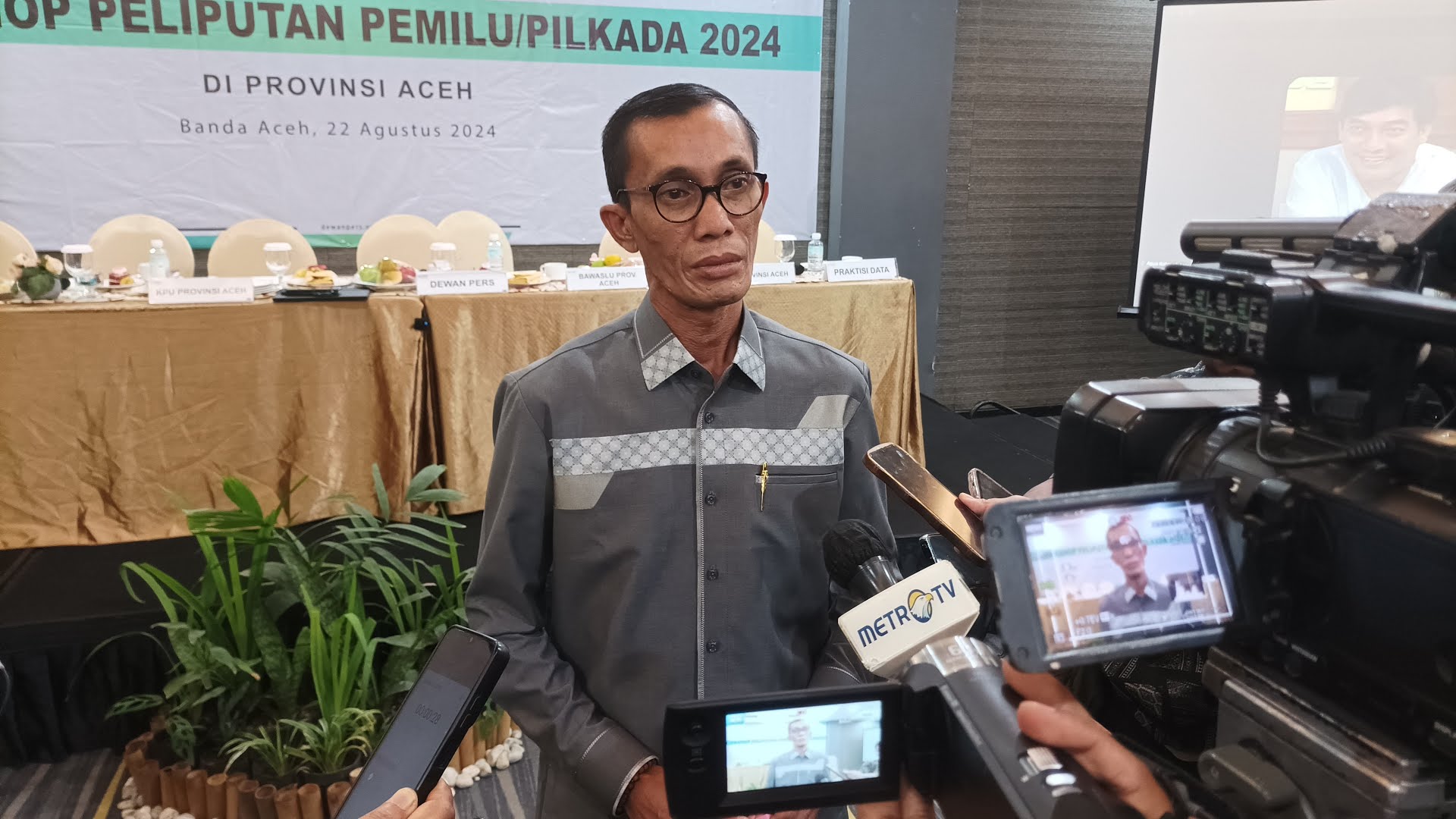 Tu Sop Meninggal, KIP Aceh: Calon Pasangan Pengganti Boleh Diajukan