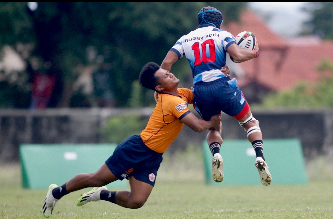 Rugby Putra Aceh Gagal Raih Medali Emas