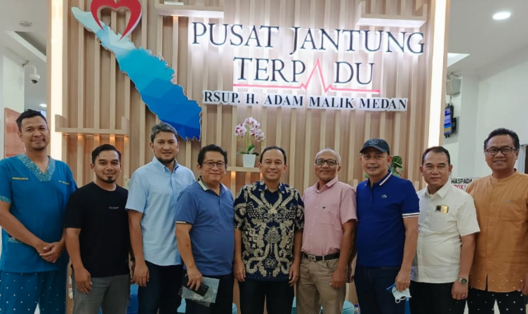 Direktur RSUD Meuraxa Kunjungi RSUP H Adam Malik